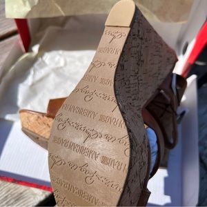 American Rag | Shoes | Newbox American Rag Rochelle Cognac 45 Cork ...